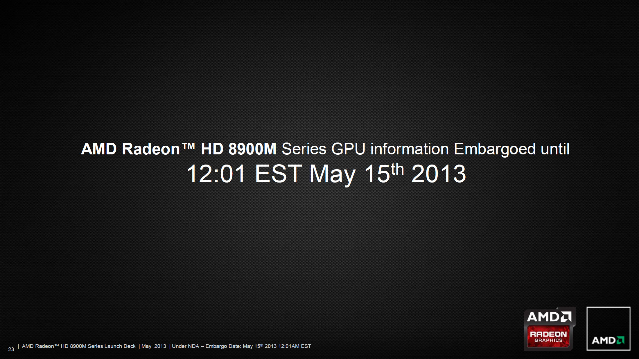 AMD Introduces the World’s Fastest Notebook Graphics Card - General ...